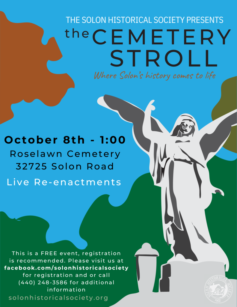 Shs Cemetery Stroll Solon Historical Society